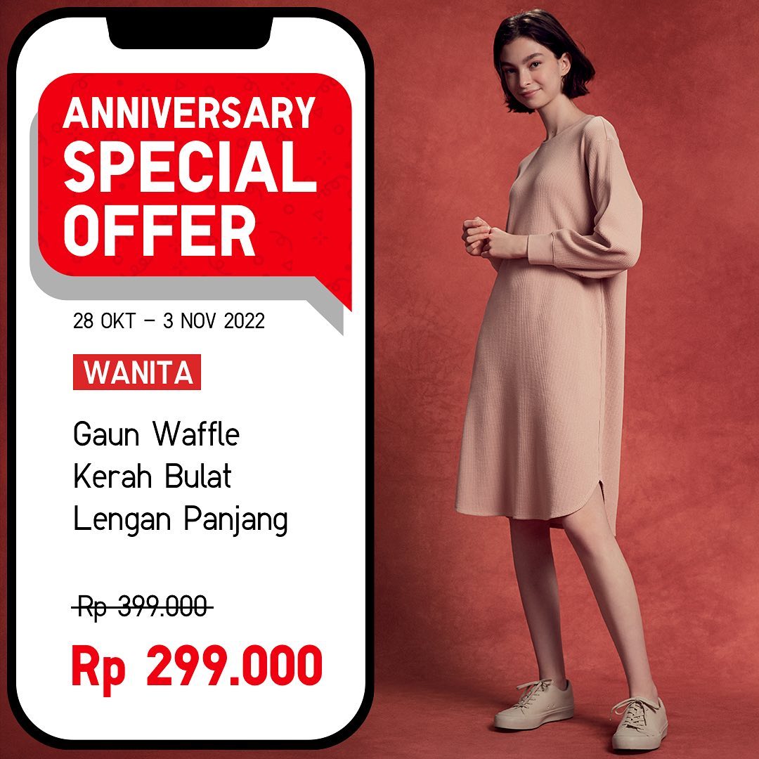 Dapatkan Promo Uniqlo Anniversary Special Offer Tidak berlaku | Caripromoid
