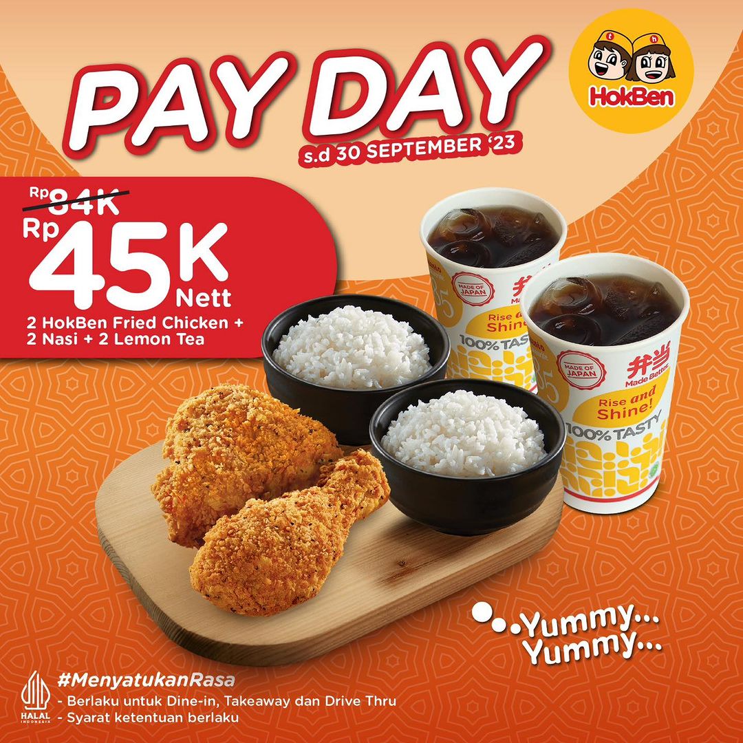 Dapatkan Promo Yoshinoya Paket Hemat Ayam 3 Big Fried Chicken Rp69.000 ...